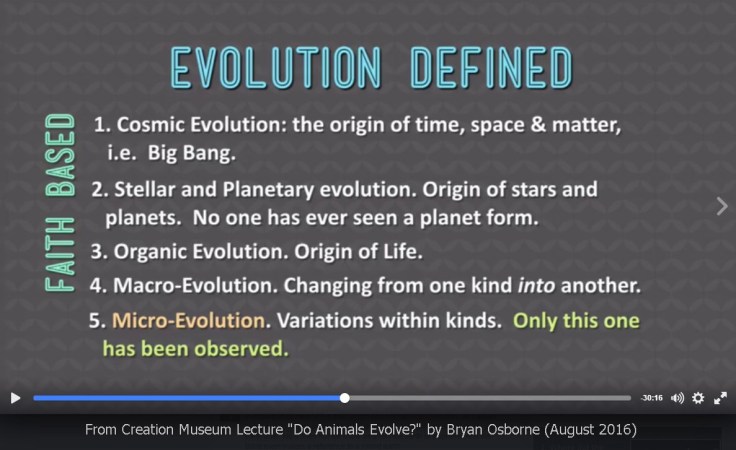 A Creation Museum Speaker Asks: Do Animals Evolve? – Naturalis Historia